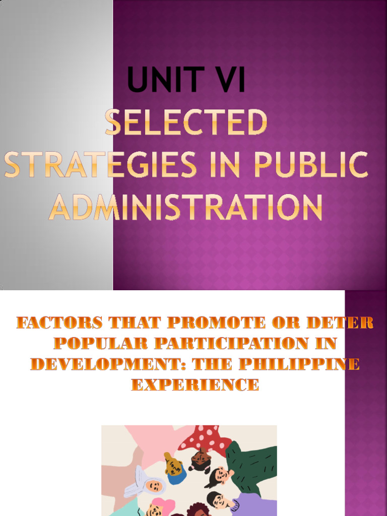 Unit Vi Selected Strategies in Pa Part 1 | PDF