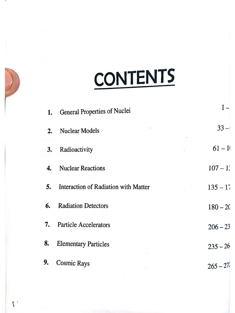 Nuclear and Particle Physics 1 | PDF