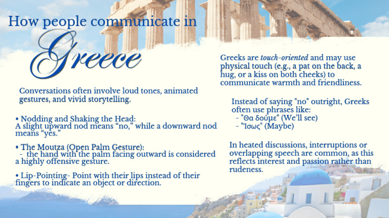 How People Communicate in Greece | PDF
