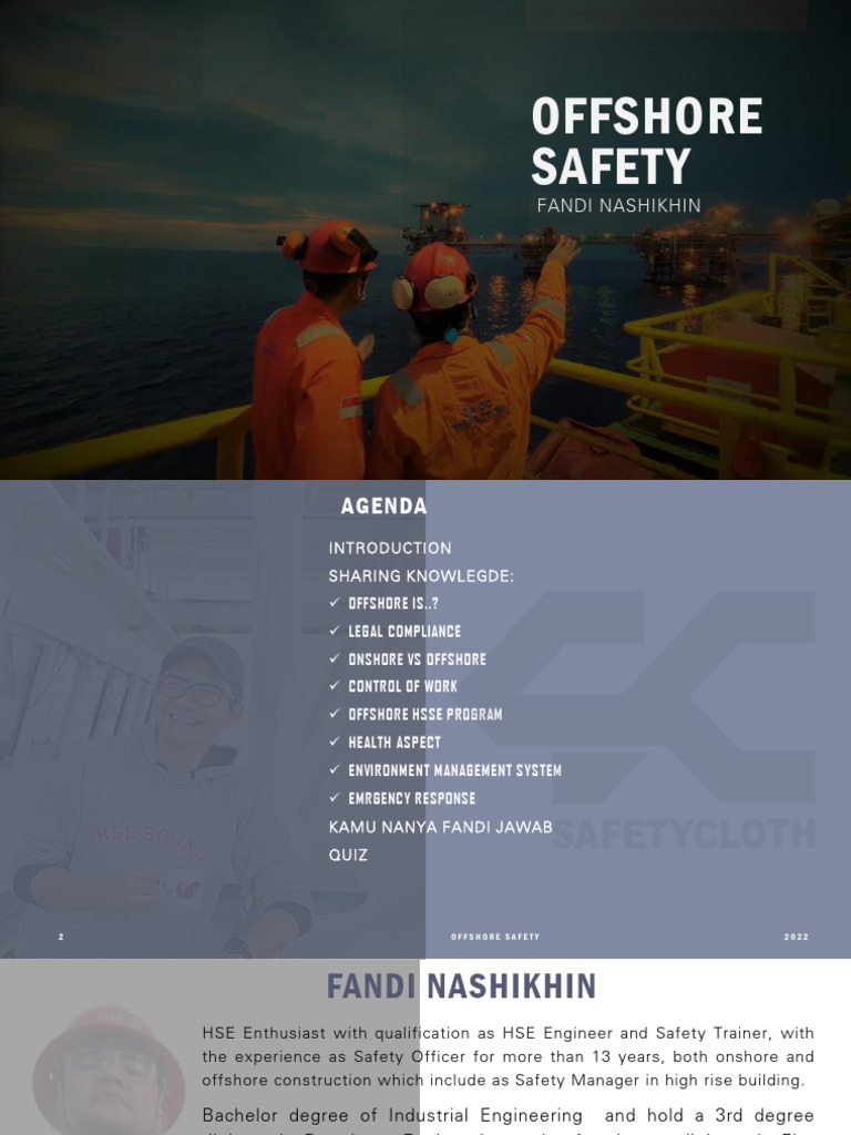 Offshore Safety Essentials | PDF | Emergency Management | Emergency