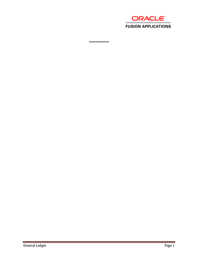 Oracle Fusion Material | PDF | Exchange Rate | Debits And Credits