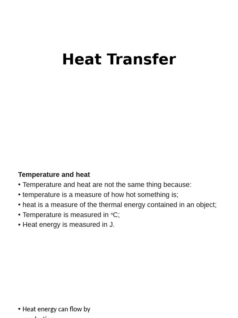 Heat Transfer | PDF