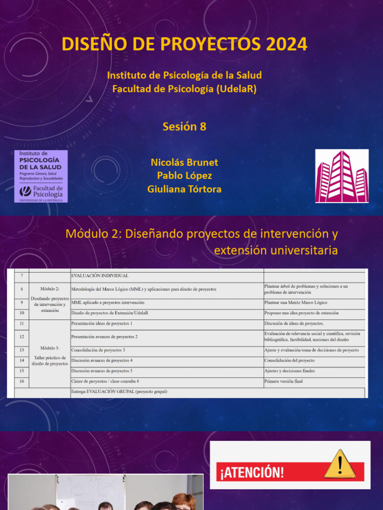 DDP 2024 Sesión8 MML | PDF | Diseño | Planificación