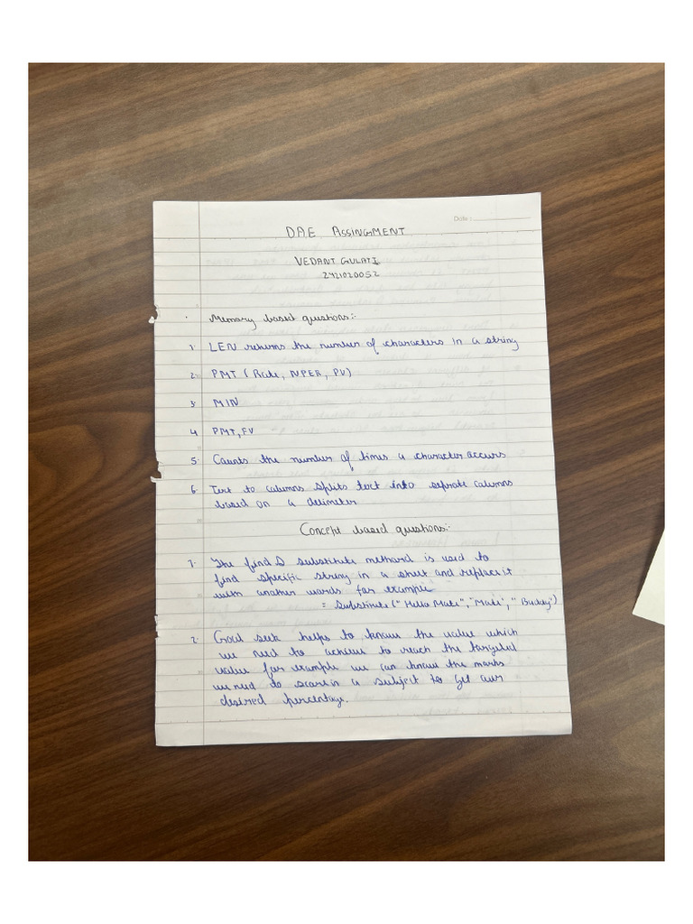 Dae Assing Pdf