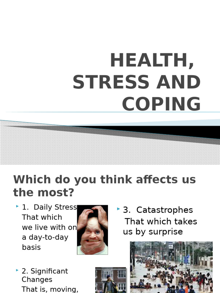 Understanding Stress and Coping Mechanisms | PDF | Stress (Biology ...