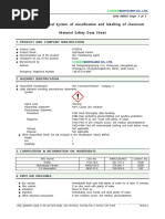16 Sections of Safety Data Sheets | PDF