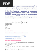 Stark Effect | PDF | Perturbation Theory (Quantum Mechanics) | Physical Chemistry