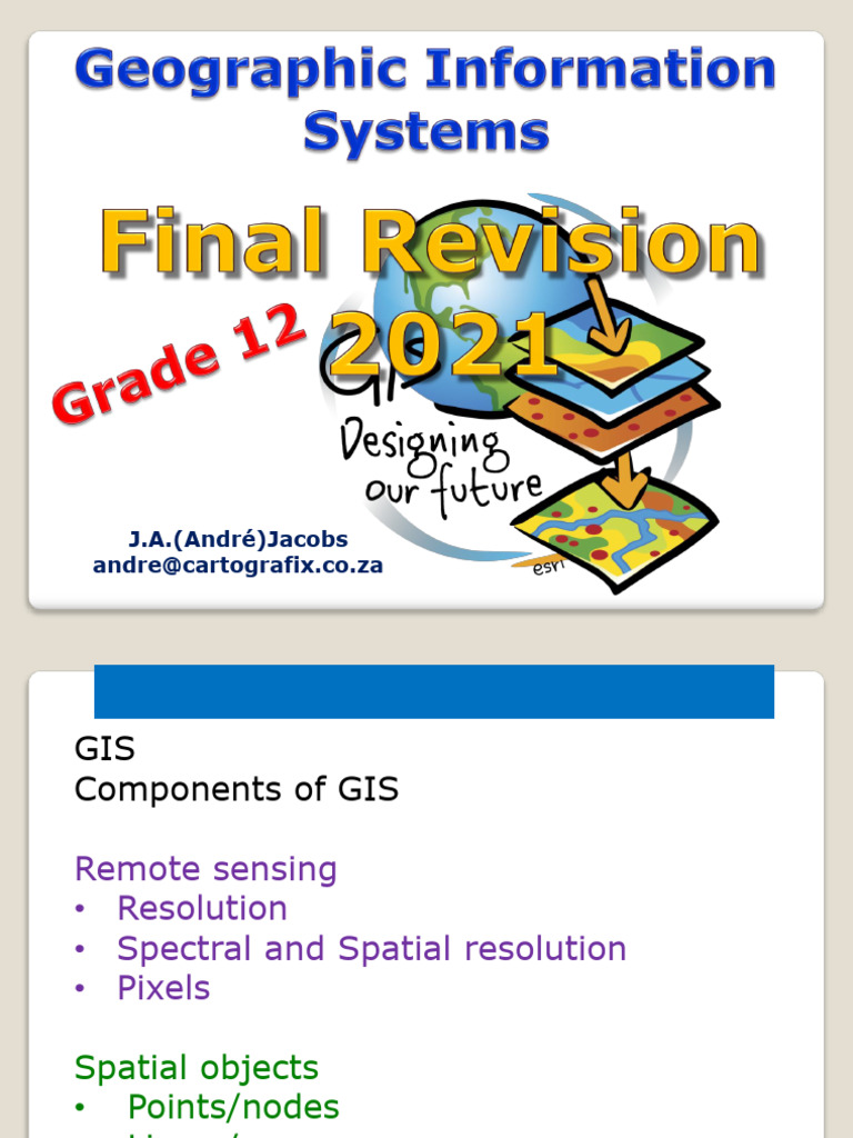 GIS Telematics Grade 12 FIN REVISION 2021 | PDF | Geographic ...