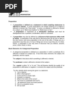 LOGIC MIDTERM Exam | PDF | Proposition | Logic