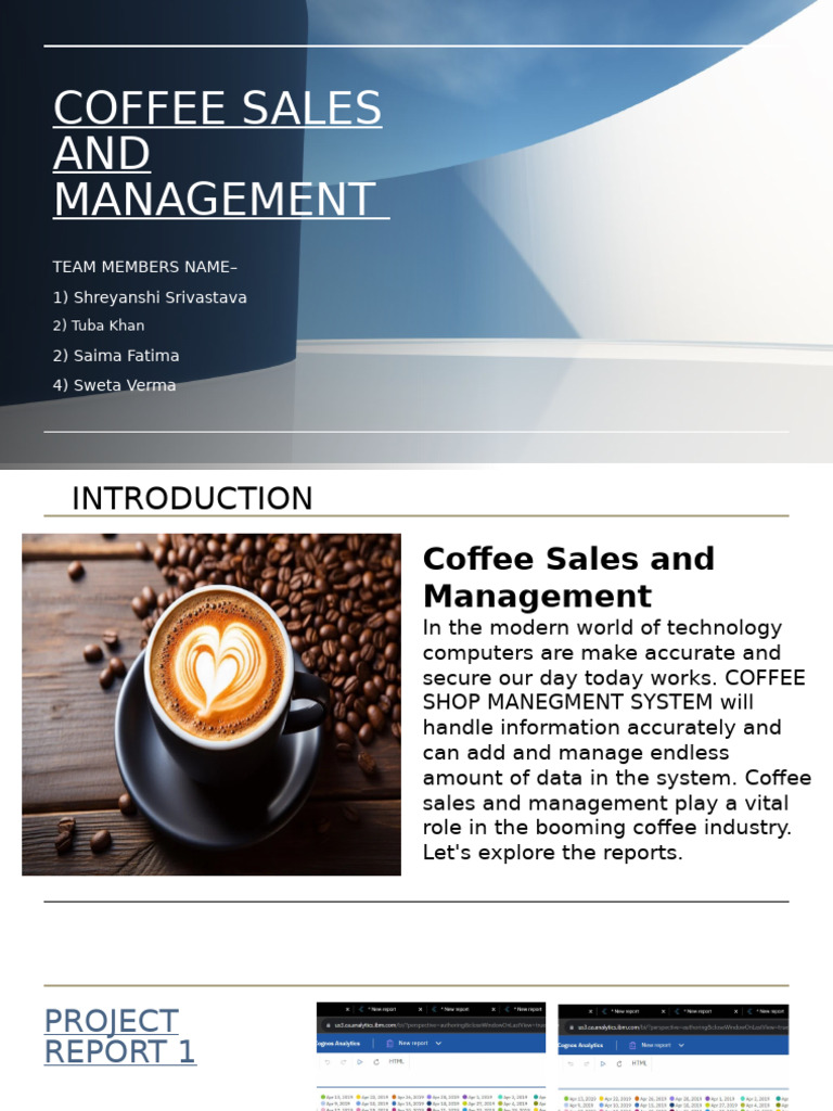 Coffee Sales Management Insights | PDF | Applied Mathematics ...