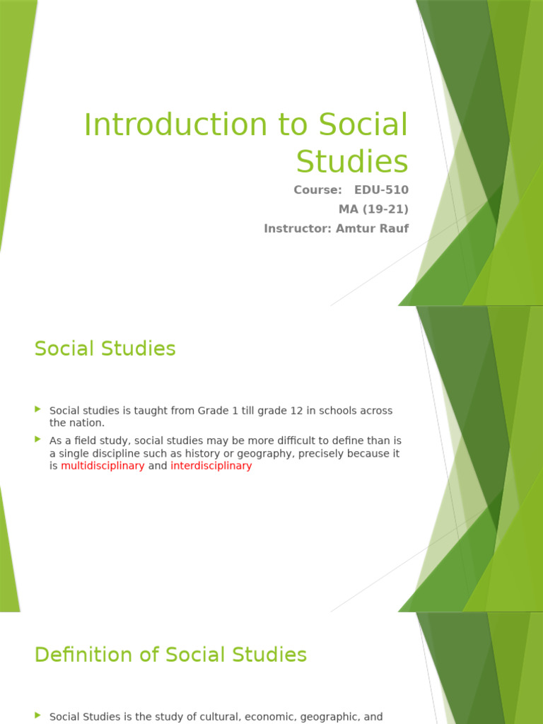 Understanding Social Studies Education | PDF | Liberal Arts Education ...