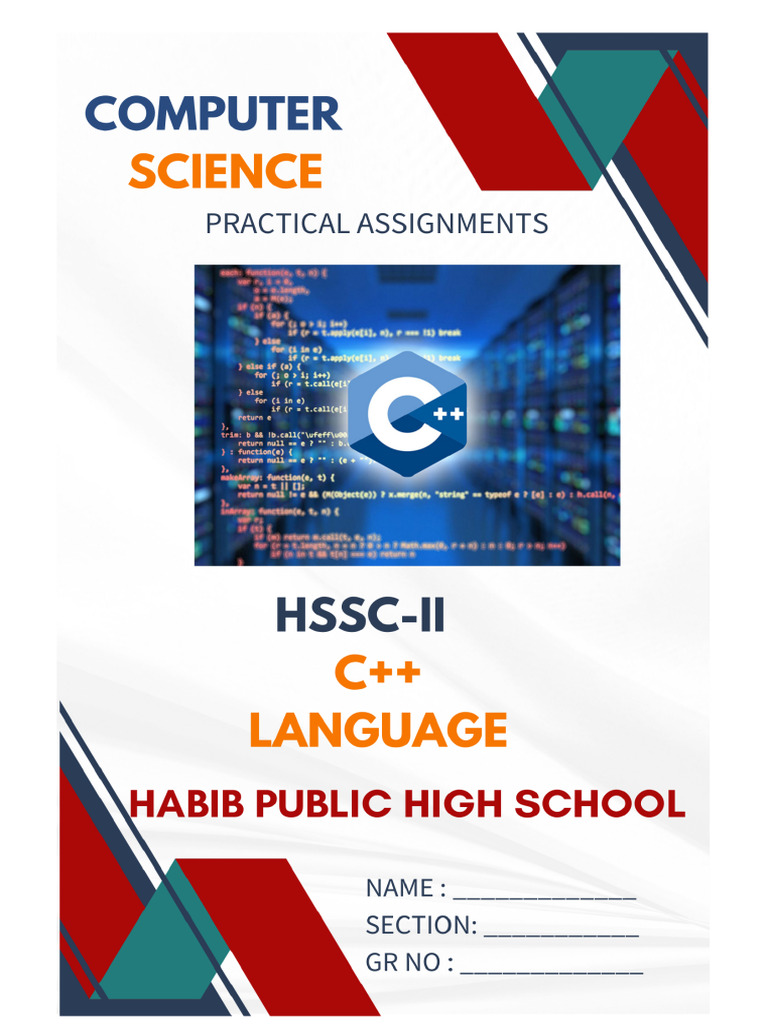 XIICS-Practical Portfolio | PDF | Pointer (Computer Programming) | Area
