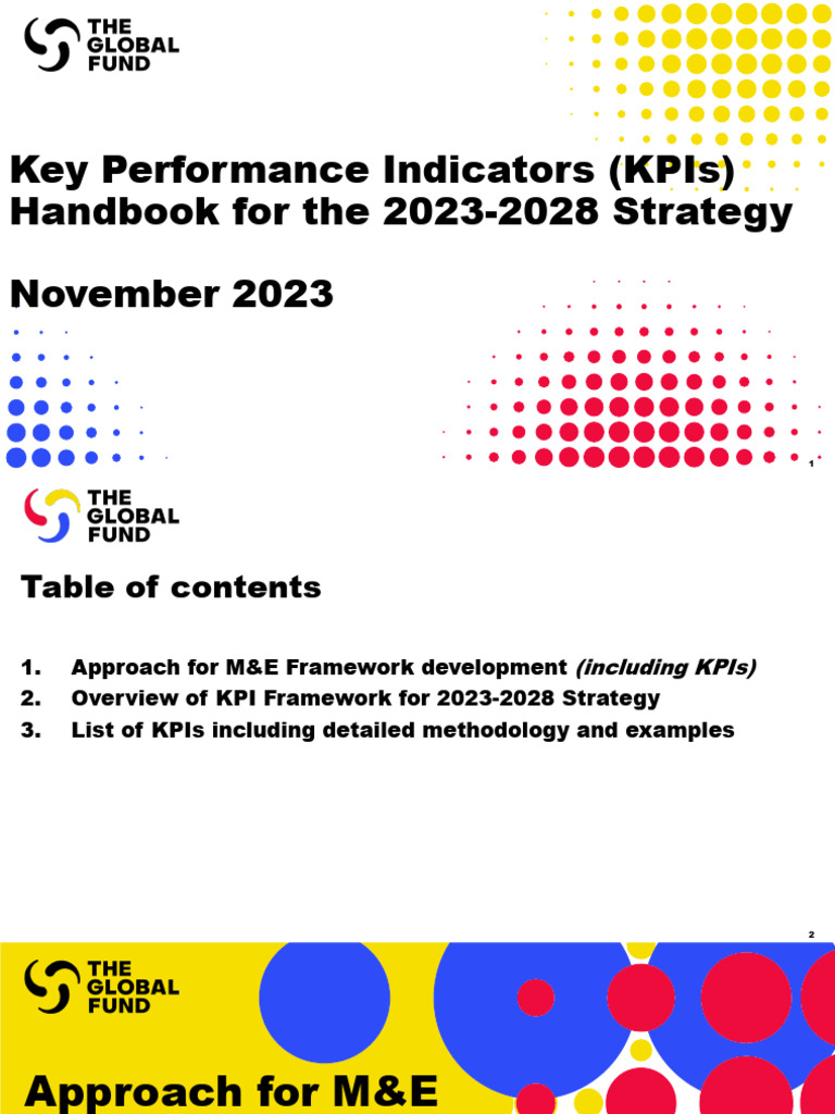 Strategy Globalfund2023-2028-Kpi Handbook en | PDF | Performance ...