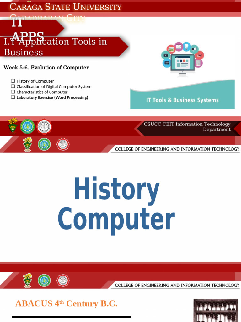 Evolution of Computer 1 | PDF | Microcomputers | Personal Computers