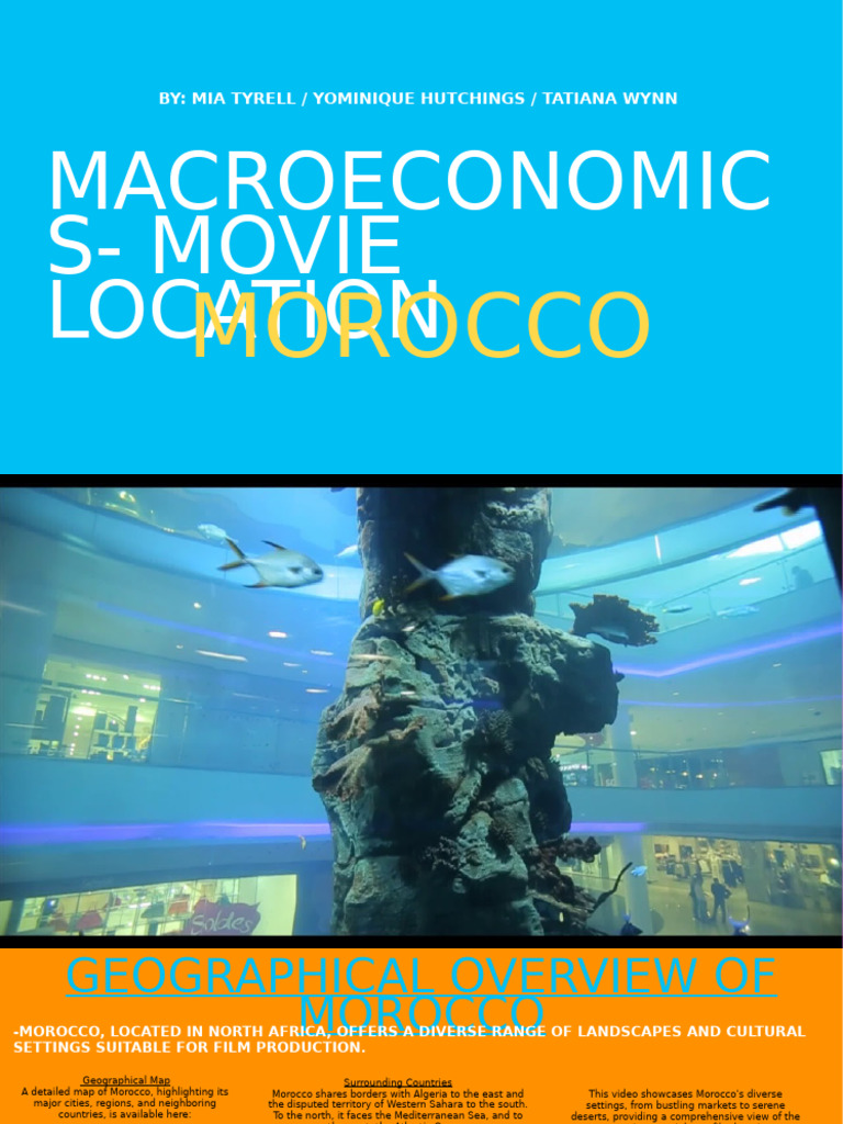 Filming in Morocco: A Comprehensive Guide | PDF | Economic Growth | Morocco