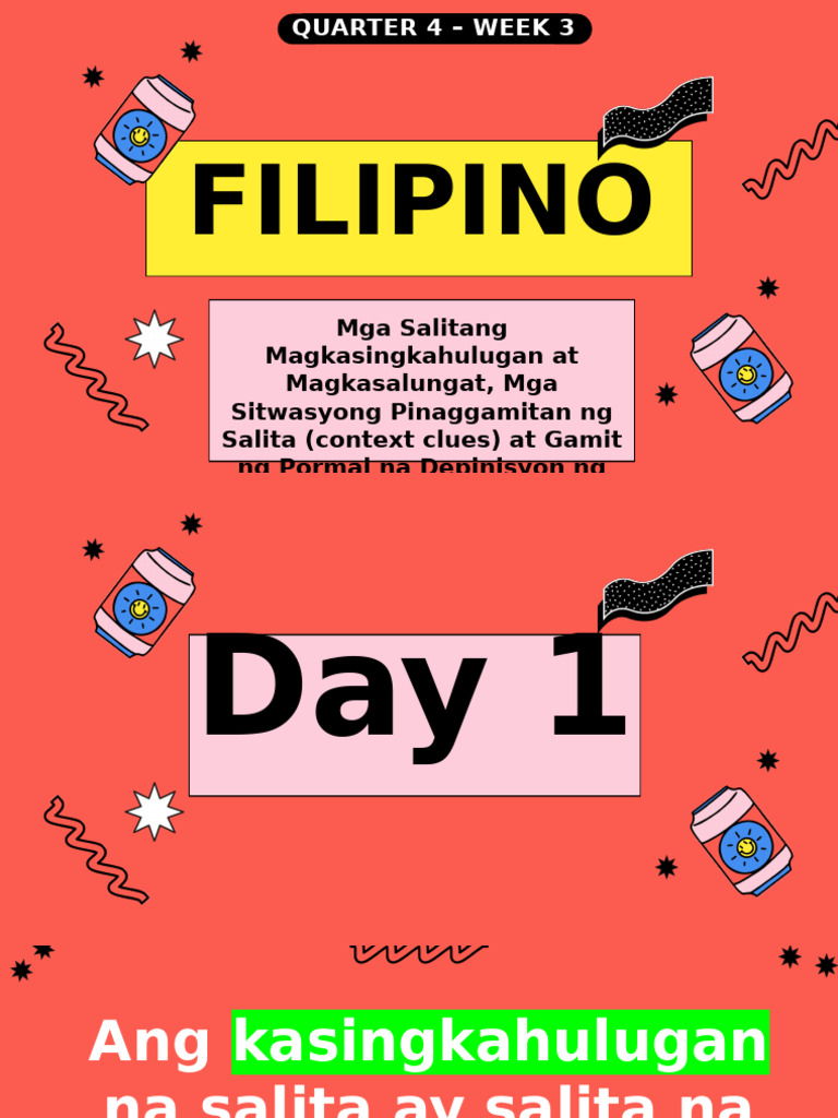 q4 Week3 Filipino | PDF