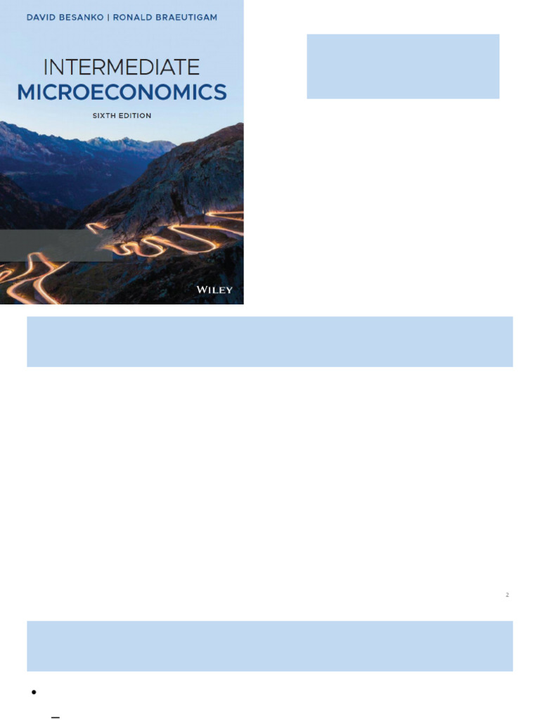 Besanko 6th. Ed. Slides ch04 | PDF | Economies | Microeconomics