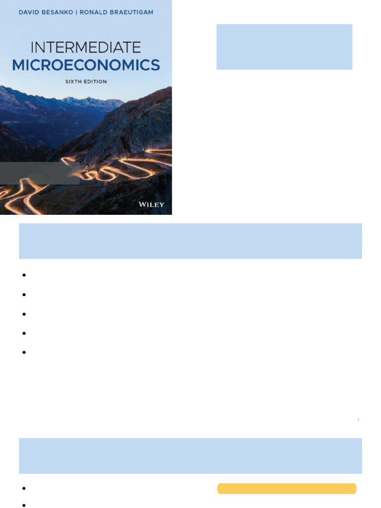 Besanko 6th. Ed. Slides ch10 | PDF | Economic Surplus | Tax Incidence