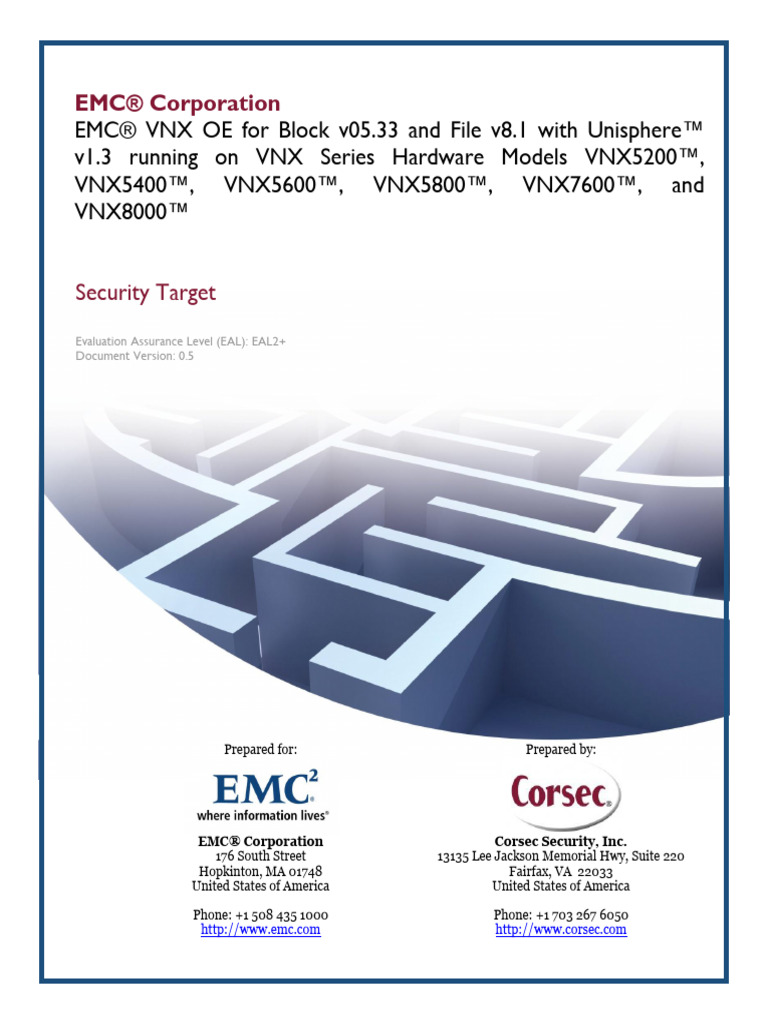 Emc VNX v0533 Sec Eng | PDF | Command Line Interface | File Transfer Protocol
