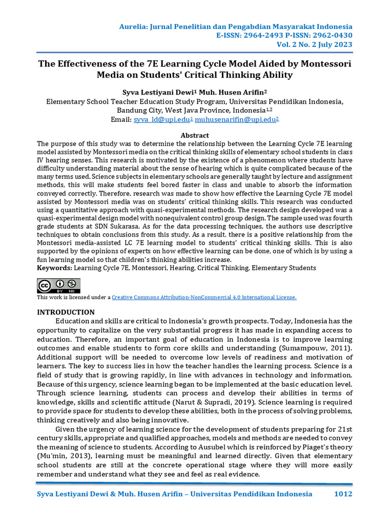 600-4489-1-PB | PDF | Learning | Learning Theory (Education)