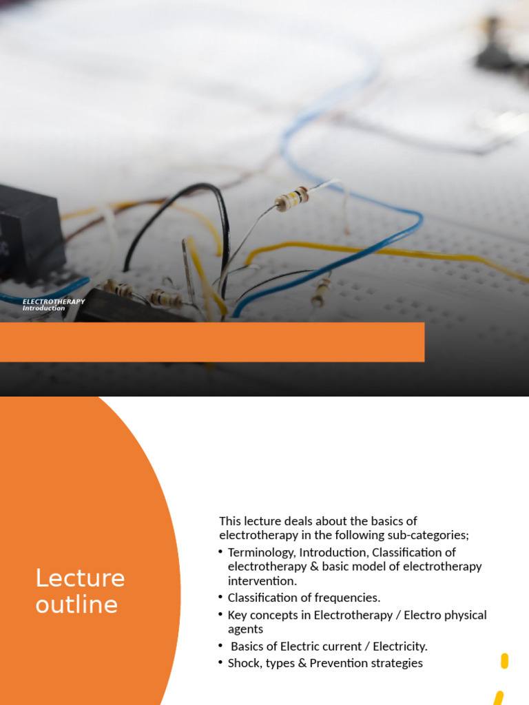 Basics of Electrotherapy Explained | PDF | Alternating Current ...