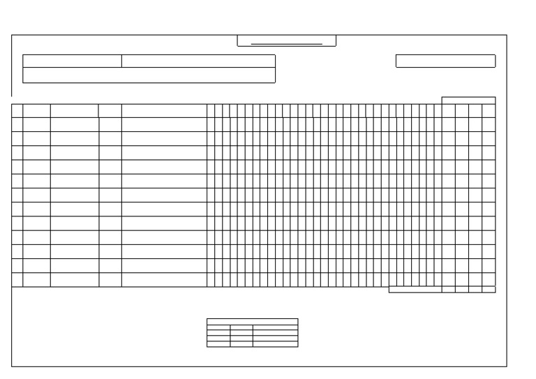 001 Attendance Format-Excel Security | PDF