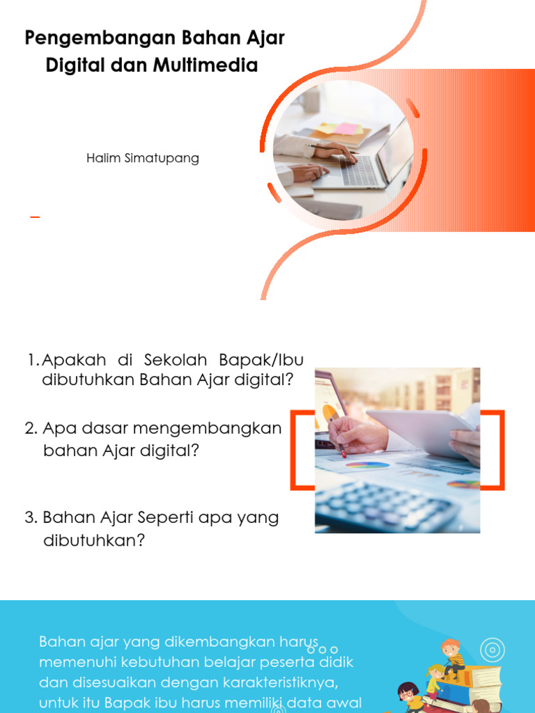 Pengembangan Bahan Ajar Digital | PDF