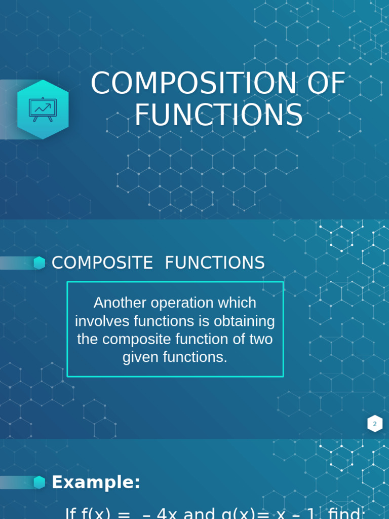 Lesson 1 Composition Of Functions Pdf