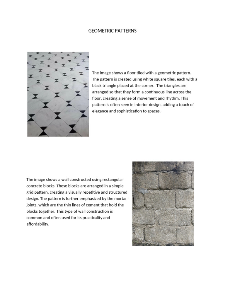 Geometric Patterns | PDF