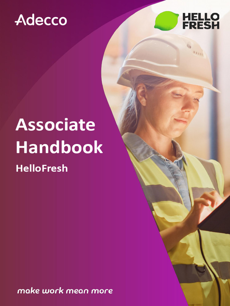HelloFresh Associate Handbook | PDF | Pension | Occupational Safety And ...