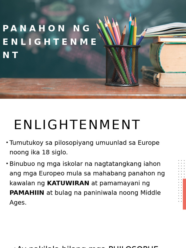 Panahon Ng Enlightenment | PDF