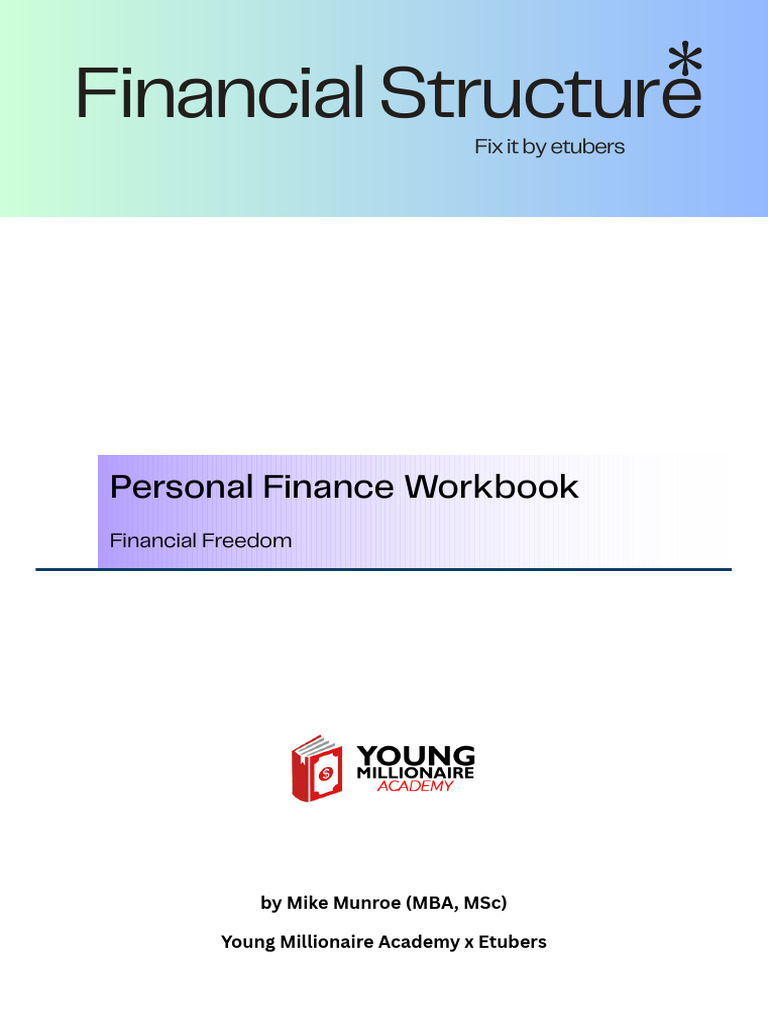 Financial Structure Workbook | PDF | Debt | Money