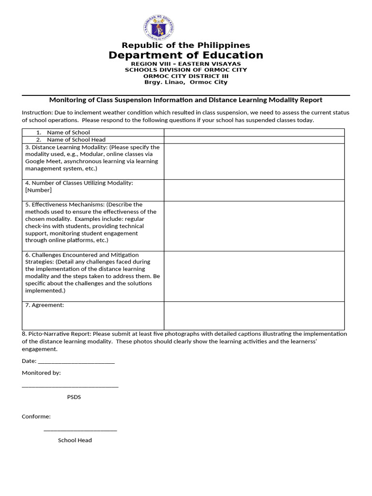 Class Suspension Monitoring Tool | PDF