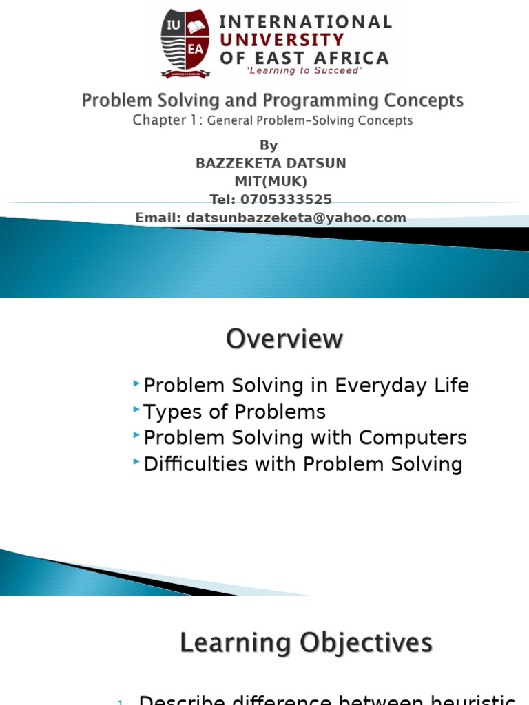 Effective Problem Solving Techniques | PDF | Computer Science | Learning