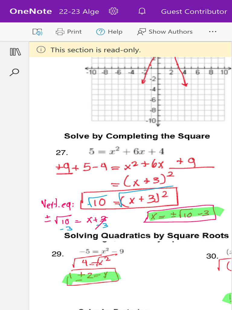 22-23 Algebra II | PDF