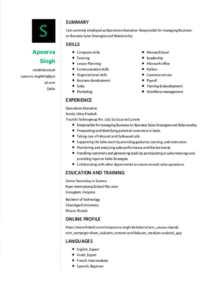 Updated Resume | PDF