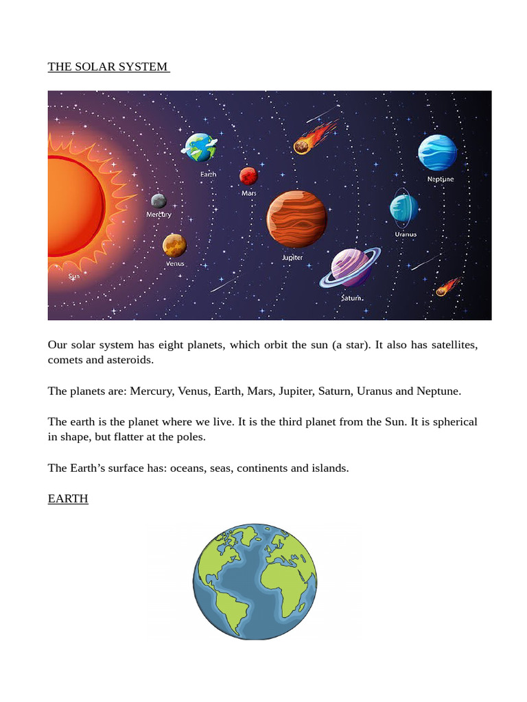 THE SOLAR SYSTEM | PDF
