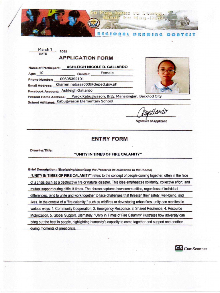 Entry Form | PDF