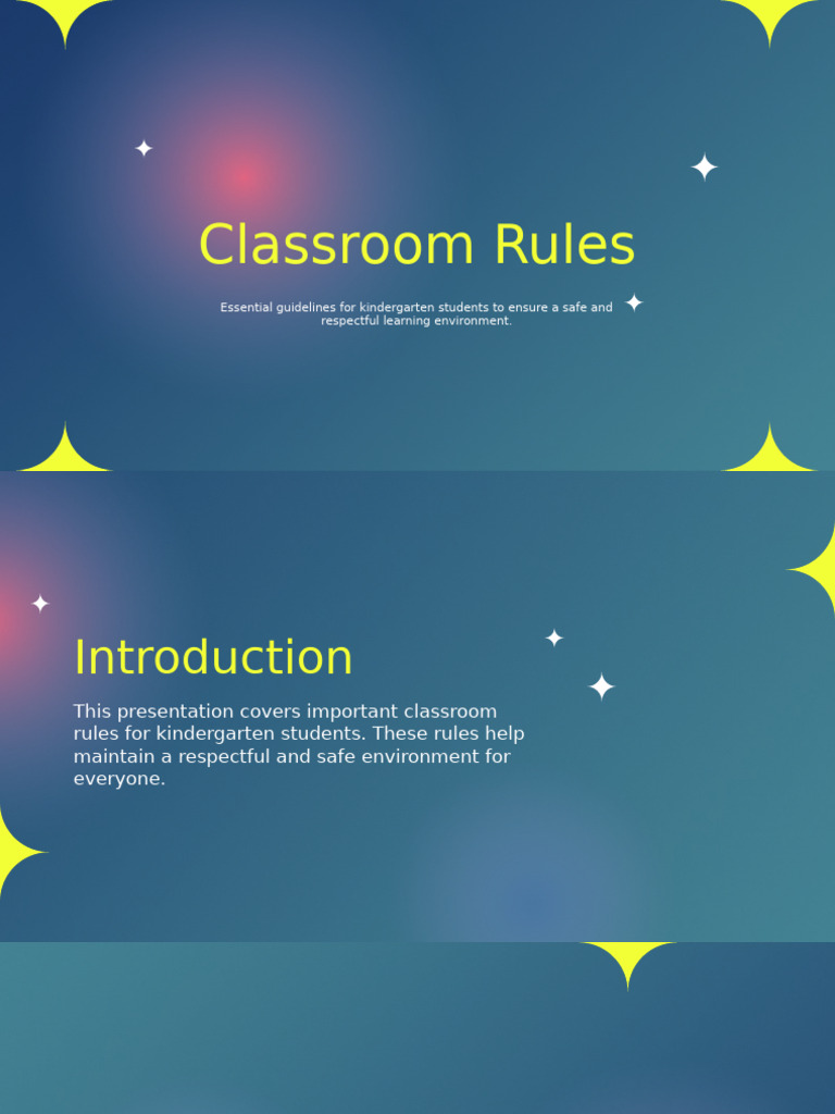 Classroom Rules | PDF