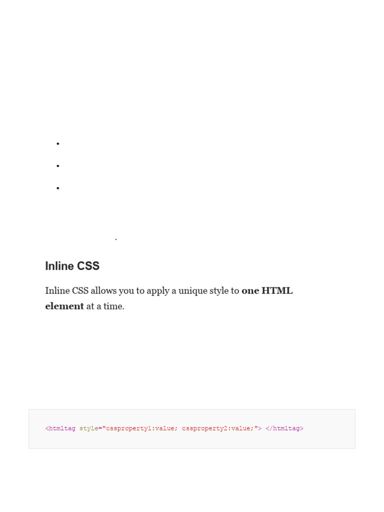 What Is CSS | PDF