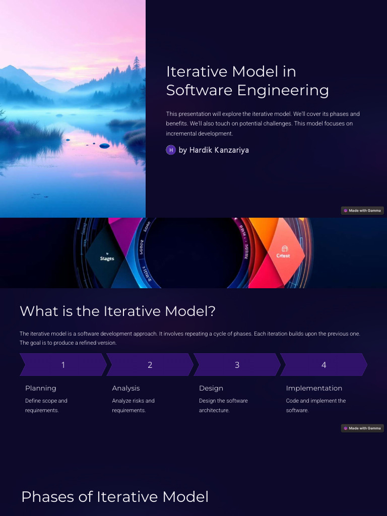 Iterative Model in Software Engineering | PDF | Software | Computing