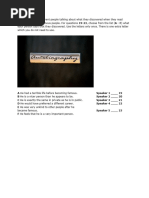 Autobiography in Five Chapters Portia Nelson | PDF