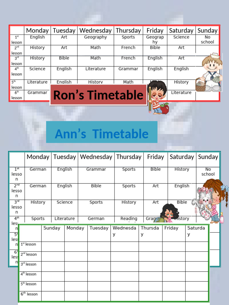 8357_rons_and_anns_timetables | PDF