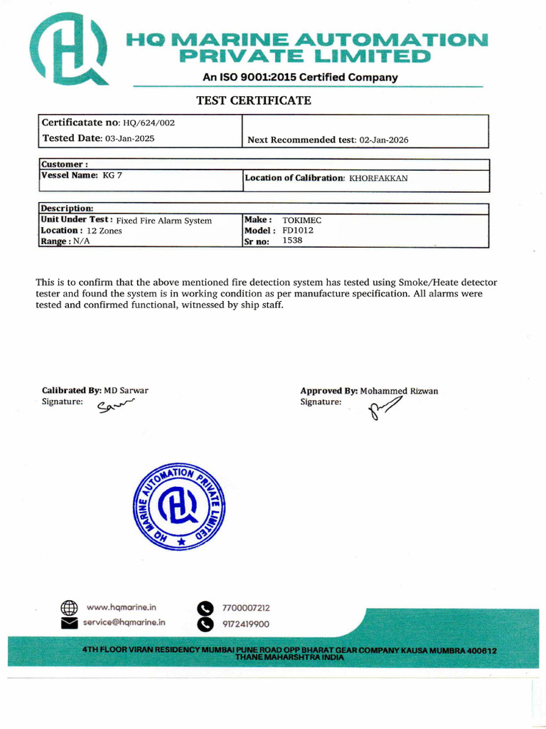 Fixed Gas Detector System 01-09 - Page-0003 | PDF
