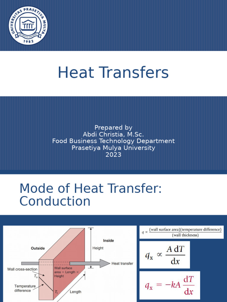 Heat Transfer Modes Explained | PDF