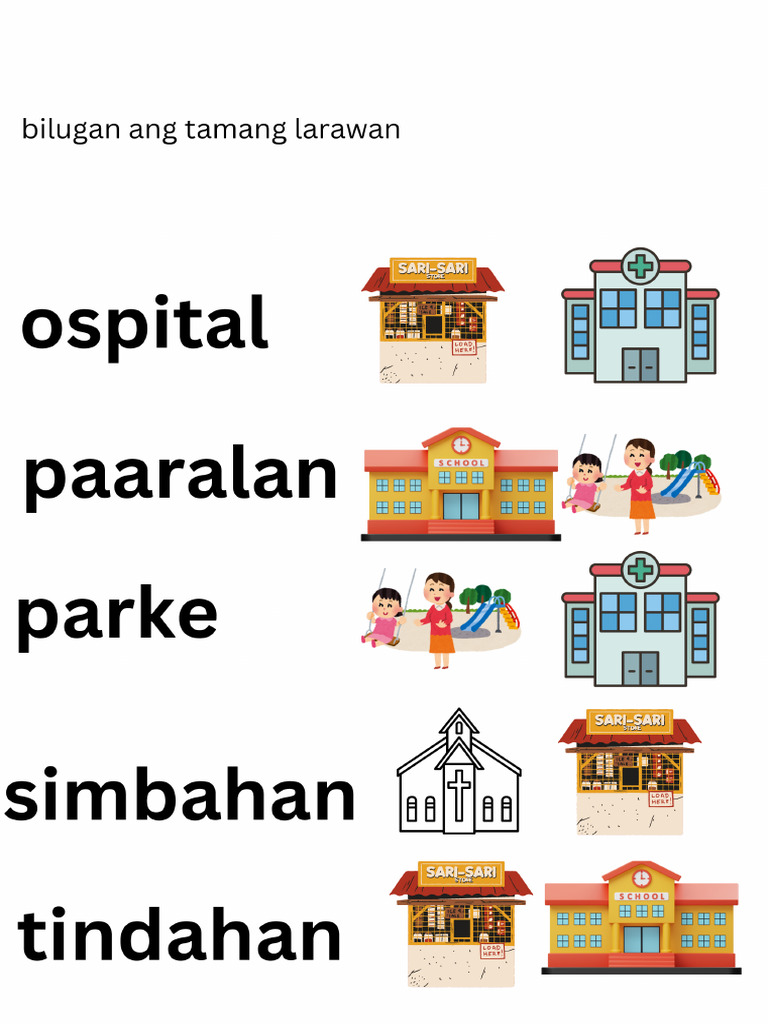 Kulayan Ang Tamang Larawan | PDF