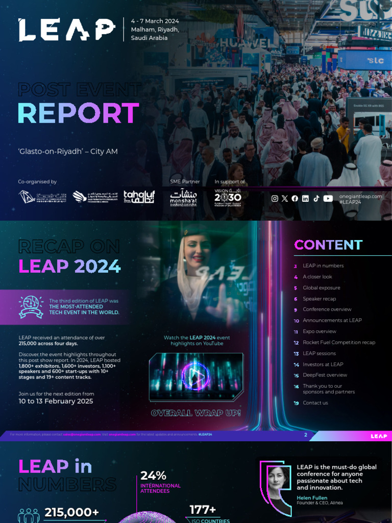 LEAP 2024 - Post Show Report | PDF | Business