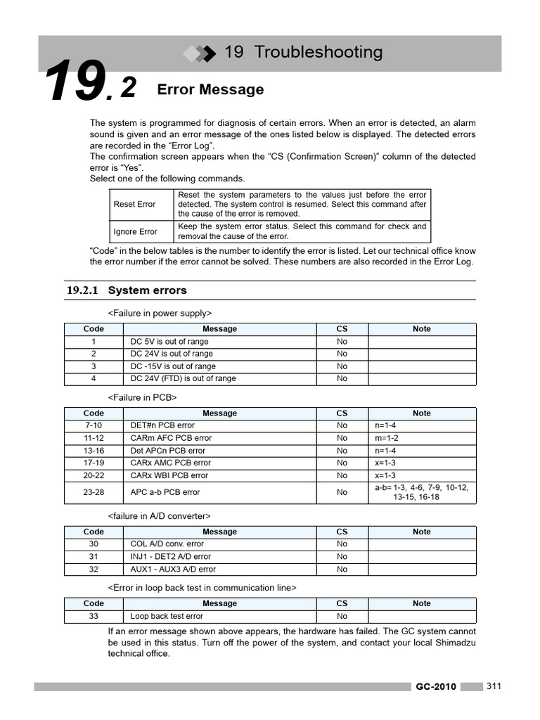Error Handling in System Operations | PDF