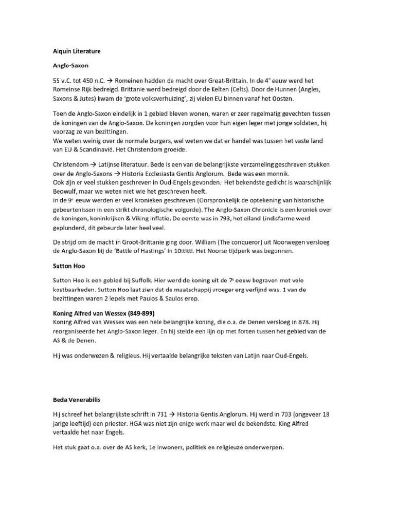 Kopie Van Alquin Samenvatting | PDF