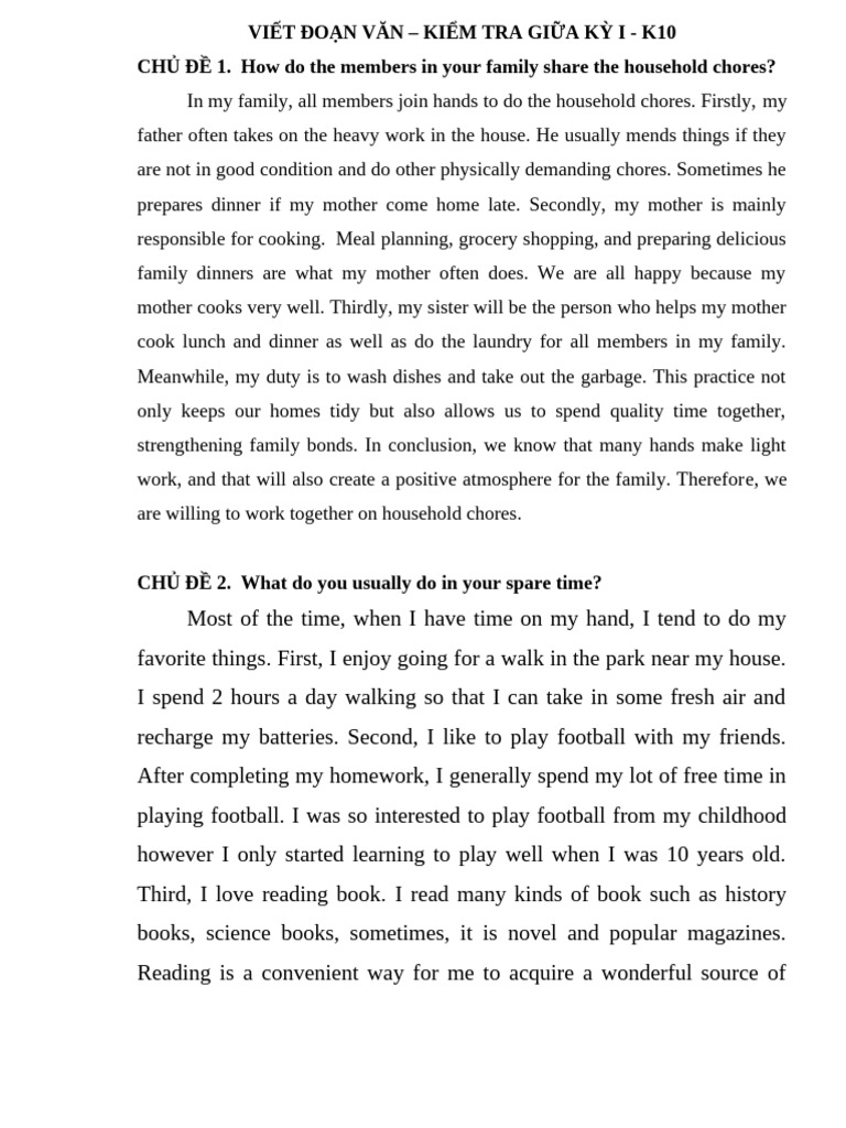 Writing - GKI - E10 | PDF